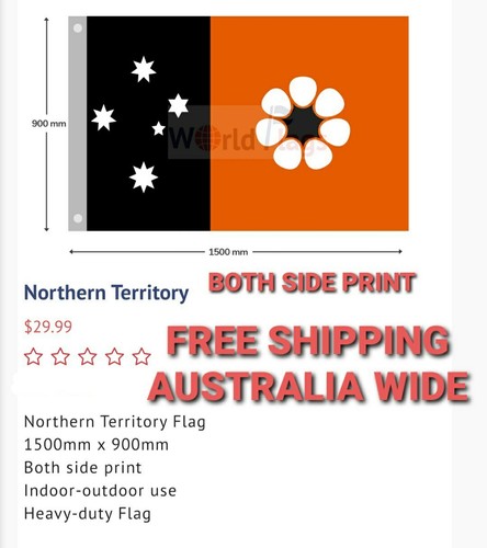 Northern Territory Flag LARGE NT Flag Heavier Duty 1500×900mm BOTH ...
