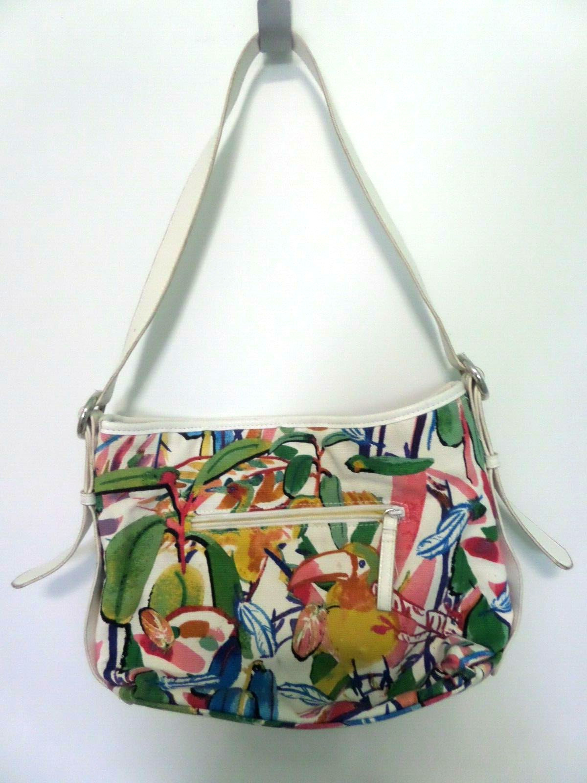 Caribbean Joe Purse Tropical Pattern Colorful - Gem