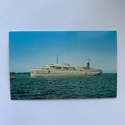 SS Milwaukee Clipper Ship Postcard UNP VTG | eBay