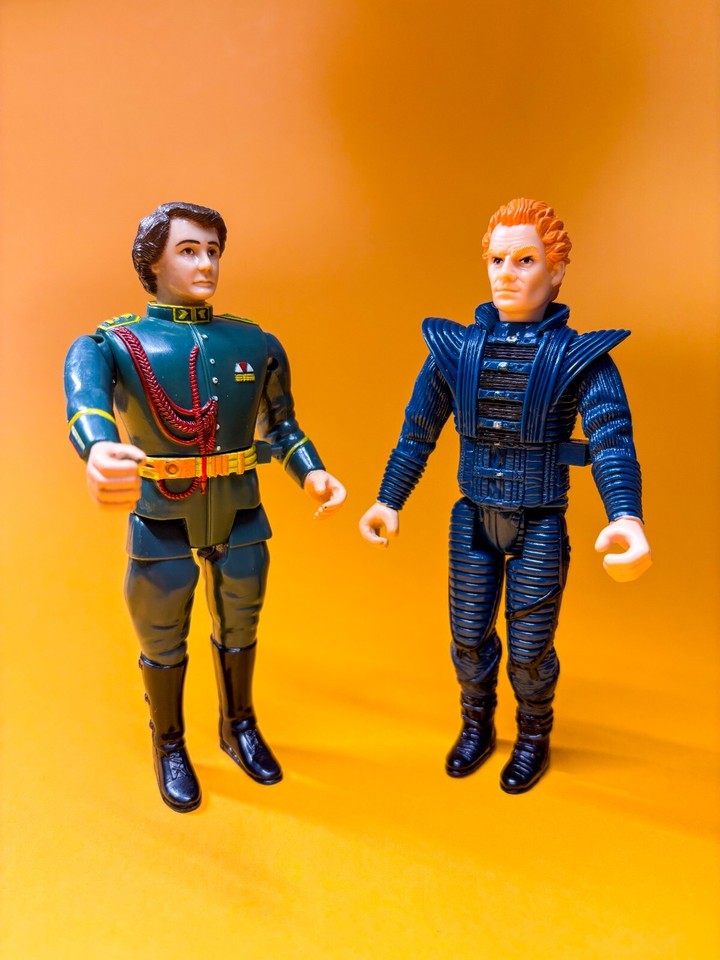 Lot of 2 LJN Dune Paul Atreides and Feyd (Sting) Action Figures 1984 ...