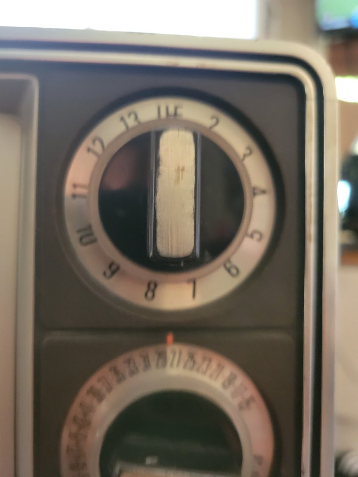 Zenith TV 13" Tube Television Retro Flip Knobs Vintage Working Black ...