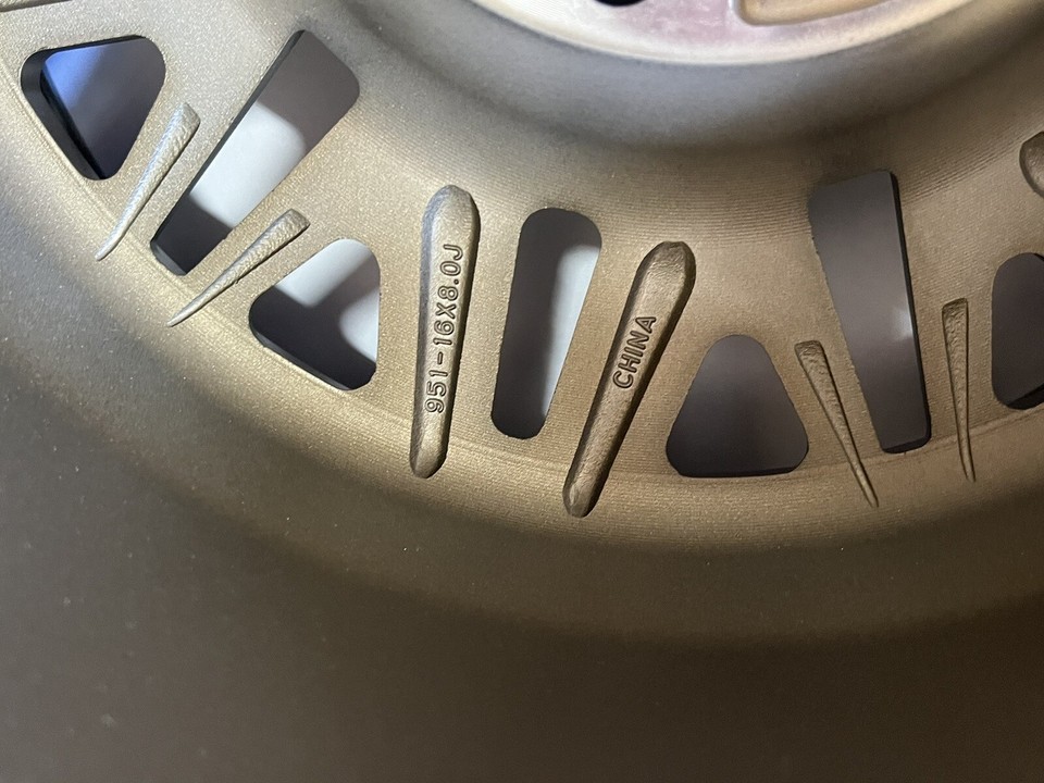 Raceline Ryno Wheel 951BZ 16x8 0951BZ-68060-00 Bronze Finish 6 Lug READ ...