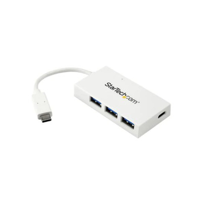 Startech 4 Port Usb C Hub Usbc To 1 X Usb C And 3X Usb A Usb 3 Hub ...