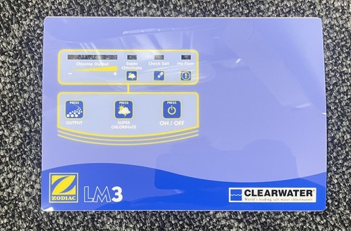 Zodiac LM3 Replacement Control Label | eBay