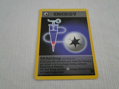 2000 Pokemon Wizards Team Rocket Energy Full Heal Card 81/82 | eBay