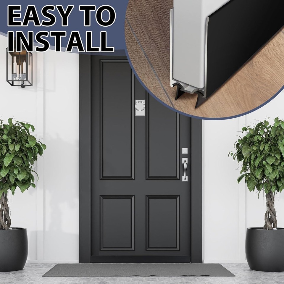 1 Pack Storm Door Sweep Replacement Bottom Sweep Aluminum Expander for ...