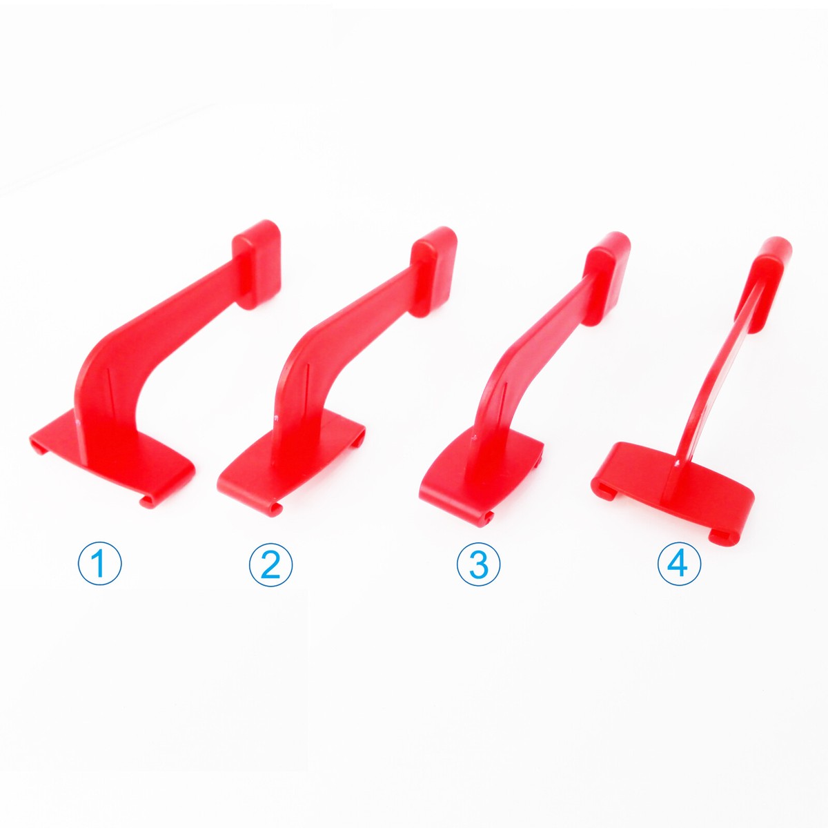 3 Bitewing X-ray Aiming Rings Color Coded Red XCP Style Set Of 3 Color ...