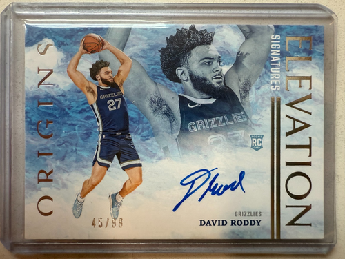 2022-23 Panini Origins - Elevation Signatures David Roddy #EA-DRD /99 ...