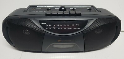 White-Westinghouse Portable Radio Cassette Recorder Boombox WPS-7038 ...