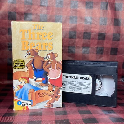 The Three Bears Goodtimes Home Video (VHS 1990) | eBay