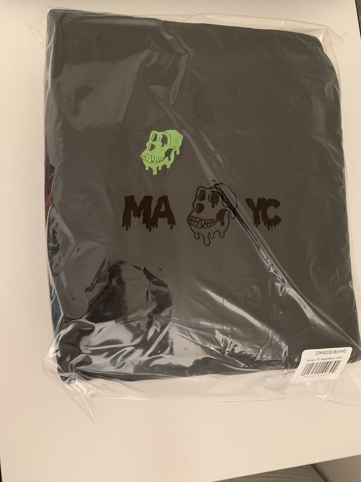 MAYC Mutant Ape Yacht Club “Mutant Serum” Hoodie Medium READY TO SHIP ...