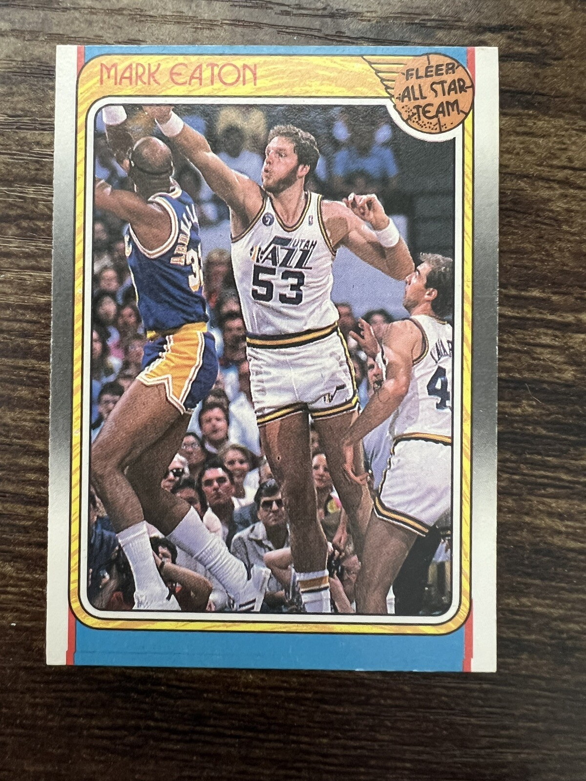 MARK EATON - 1988-89 Fleer "All-Star" - #131 - Jazz | eBay