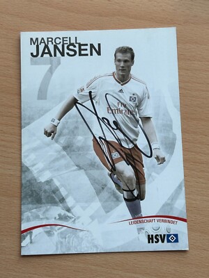Marcell Jansen - HSV - Autogrammkarte original signiert - #S4289 | eBay.de