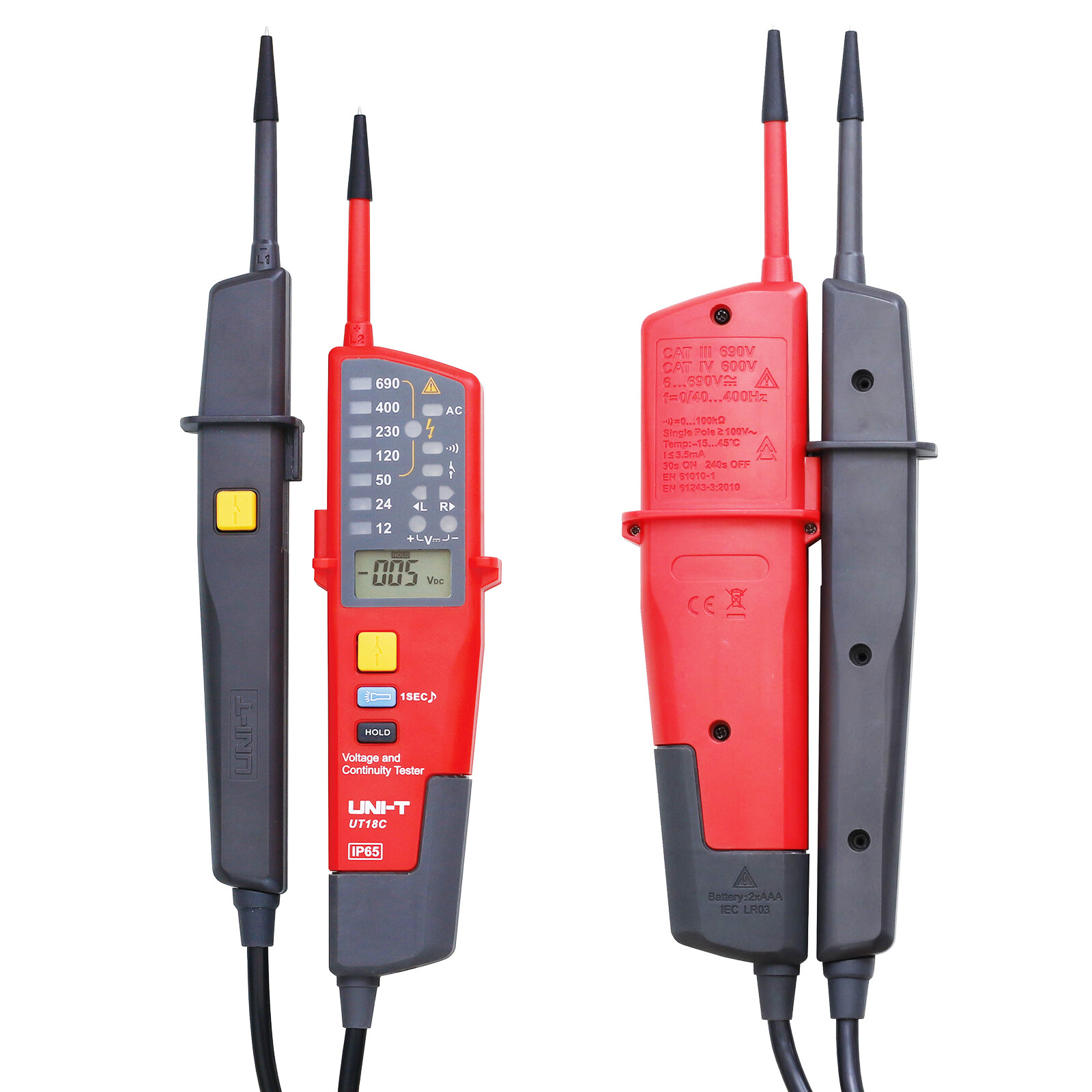 UNI-T UT18C Voltage Continuity Tester | Grelly UK