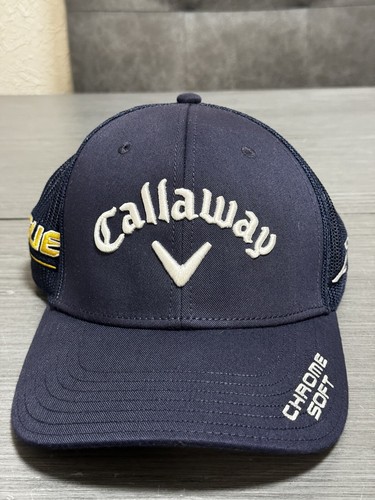 Callaway Rogue ST Apex Chrome Soft Odyssey A-Flex Hat Cap Snapback Blue ...