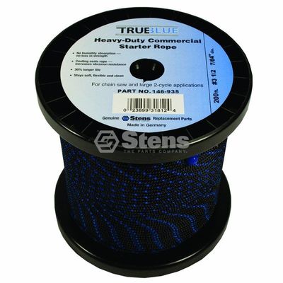 146-935 Stens True Blue 200' Starter Pull Rope #3 1/2 Solid Braid NHC ...