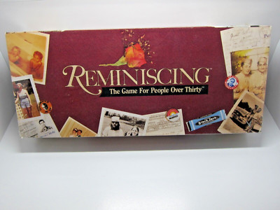 Reminiscing Board Game 1989 - The Game for People Over 30-Sealed | eBay