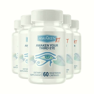 5-Pack Awaken XT Pills - Awaken XT For Eye, Vision Health Supplement ...