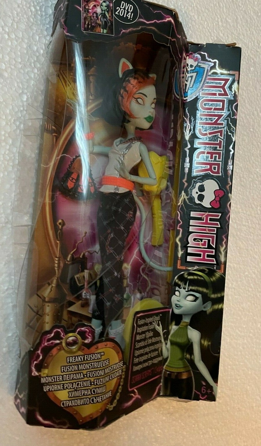 2013 Scarah Screams Freaky Fusion Monster High Doll Mattel CBX24 NRFB ...