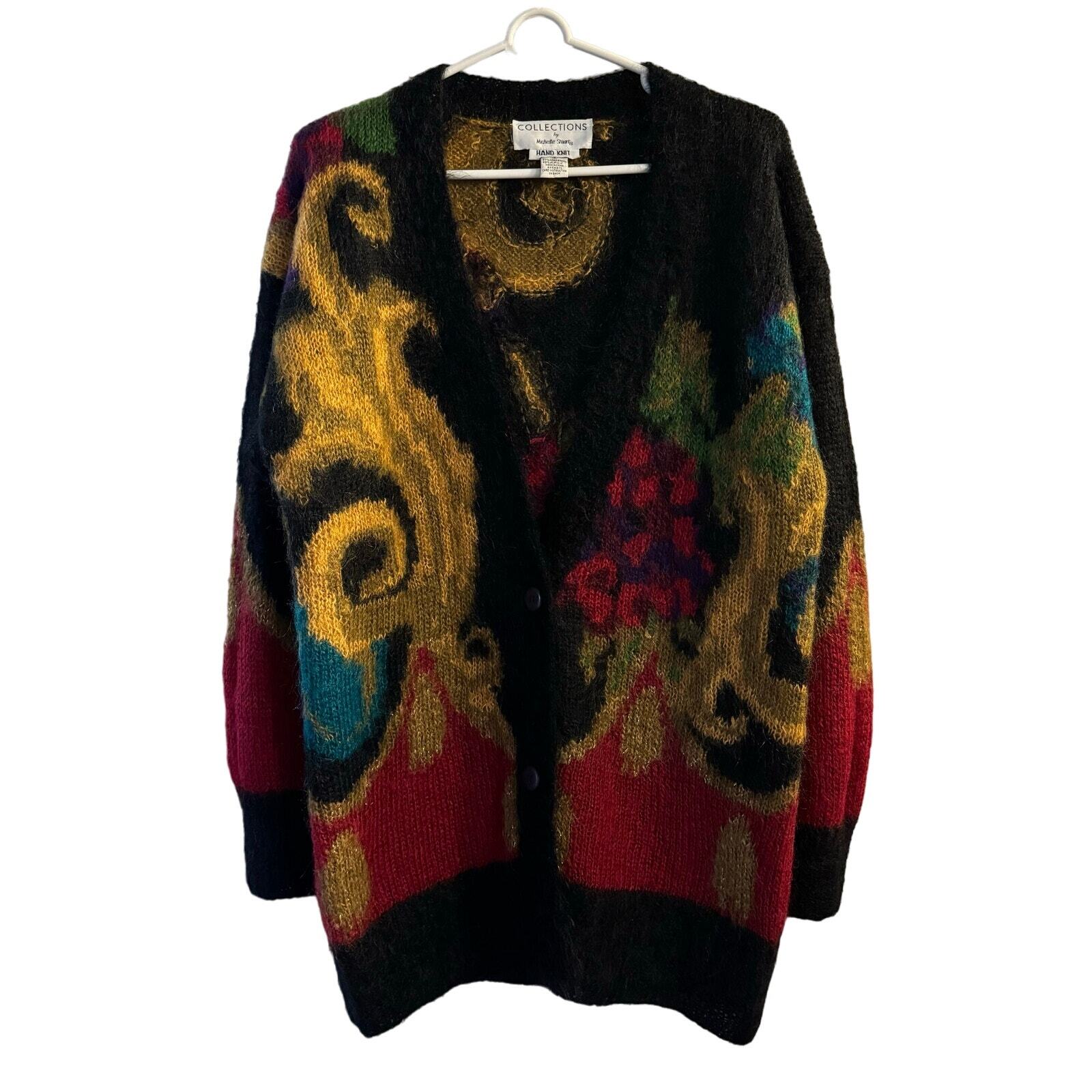 Collections by Michelle Stuart Hand Knit Mohair Wool … - Gem