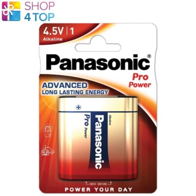 PANASONIC 3LR12 PRO POWER ADVANCED ALKALINE BATTERY 4.5V MN1203 1BL ...