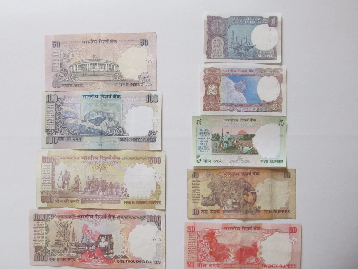 Bunch Of Indian Money 1000 Rupees