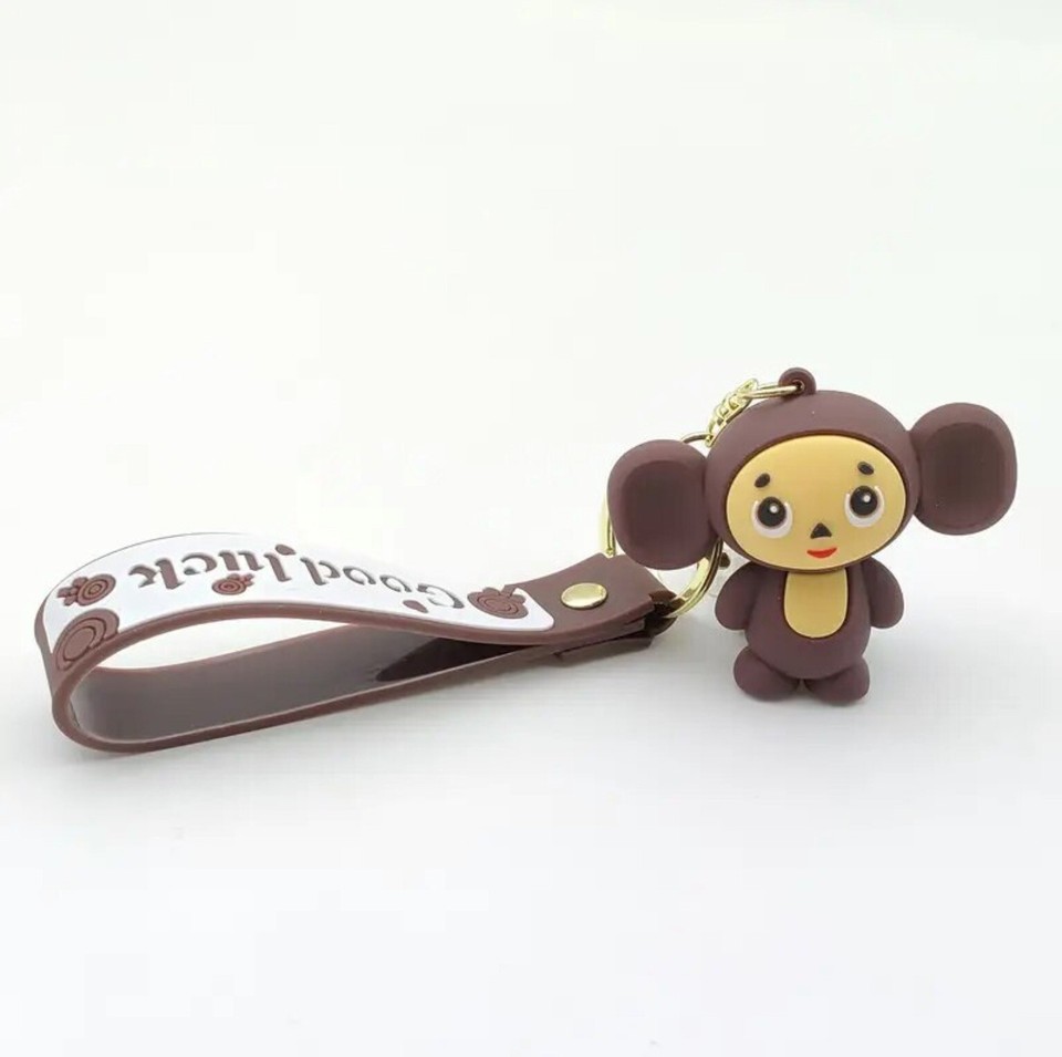 Cheburashka Russian Cartoon Brown Character Keychain Чебурашка | eBay