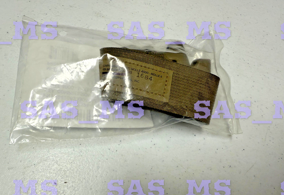 USGI MOLLE 4K Compression Strap 3521 OCP, 4000 Rucksack NSN 8465-01-673 ...