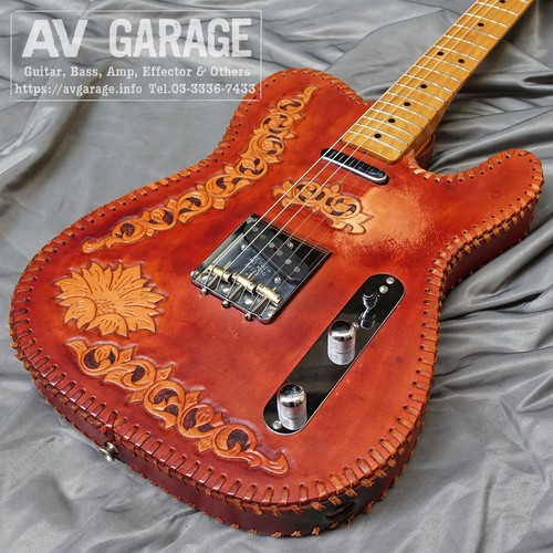 Fender USA AMERICAN VINTAGE '52 TELECASTER LEATHER COVERED CUSTOM 1991 ...