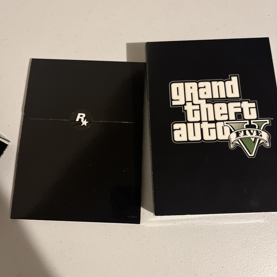 Grand Theft Auto V (PC DVD-ROM, 2015) COMPLETE CIB 7 DISCS With Manual ...