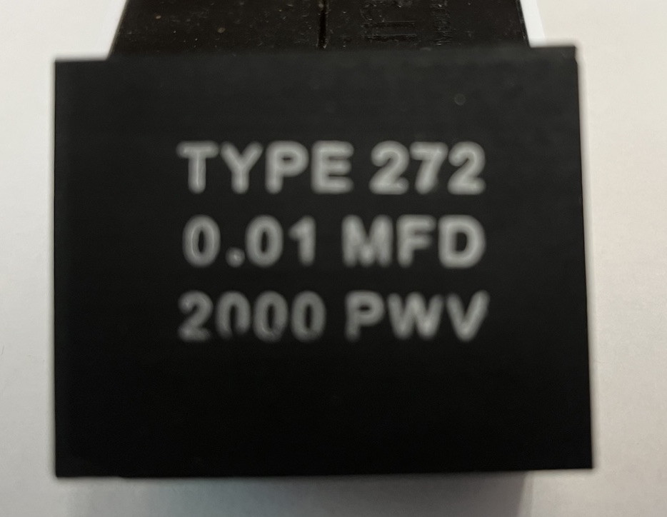 NEW & TESTED Type 272 .01 MFD 2000 PWV | eBay