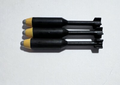 Lot Of 3 1990's GI Joe Mortar Missile Rocket For Valor Venom Duke ...