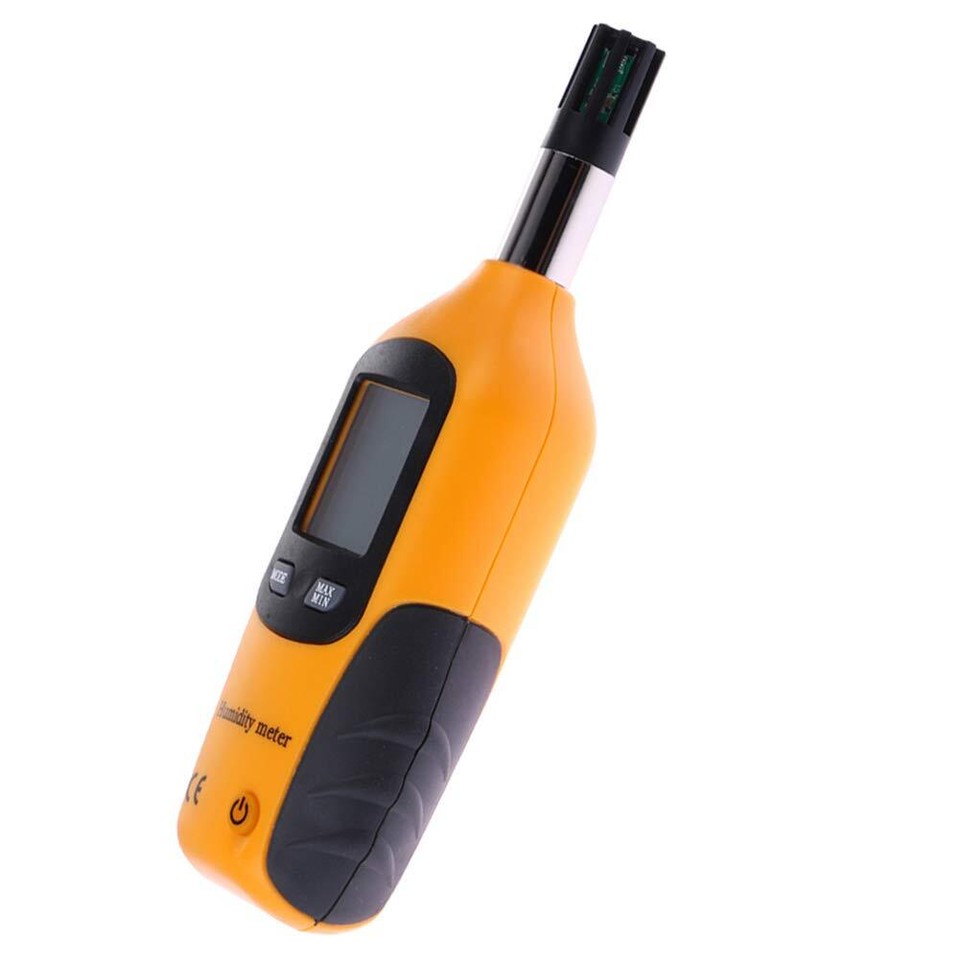 Handheld Digital Temperature Humidity Meter Professional Thermometer ...