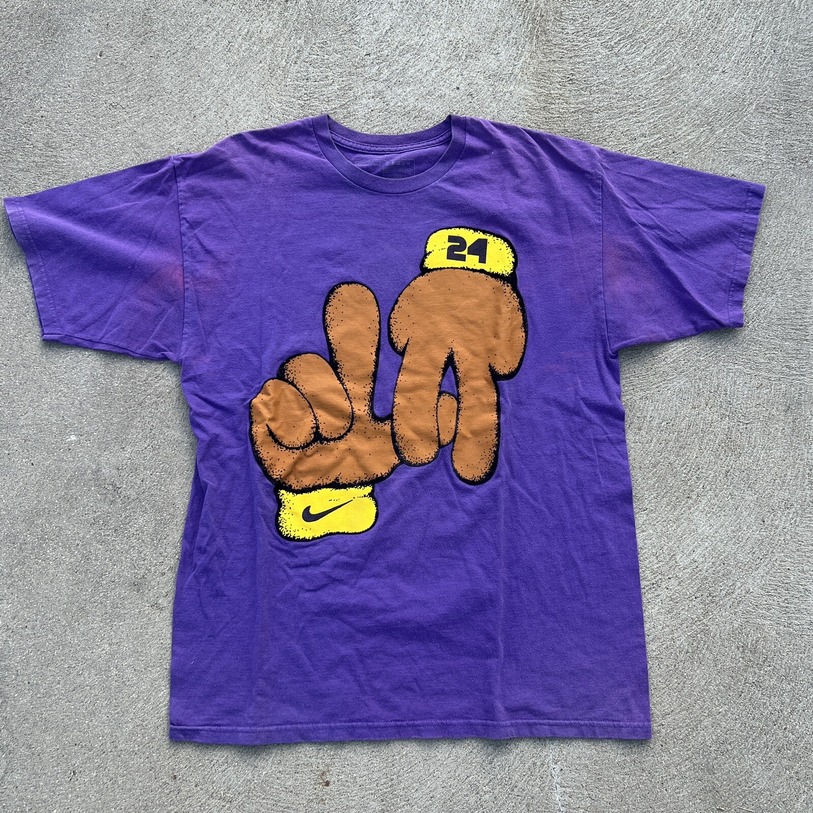 Nike Kobe #24 LA Lakers NBA Basketball Hand Size Larg… - Gem