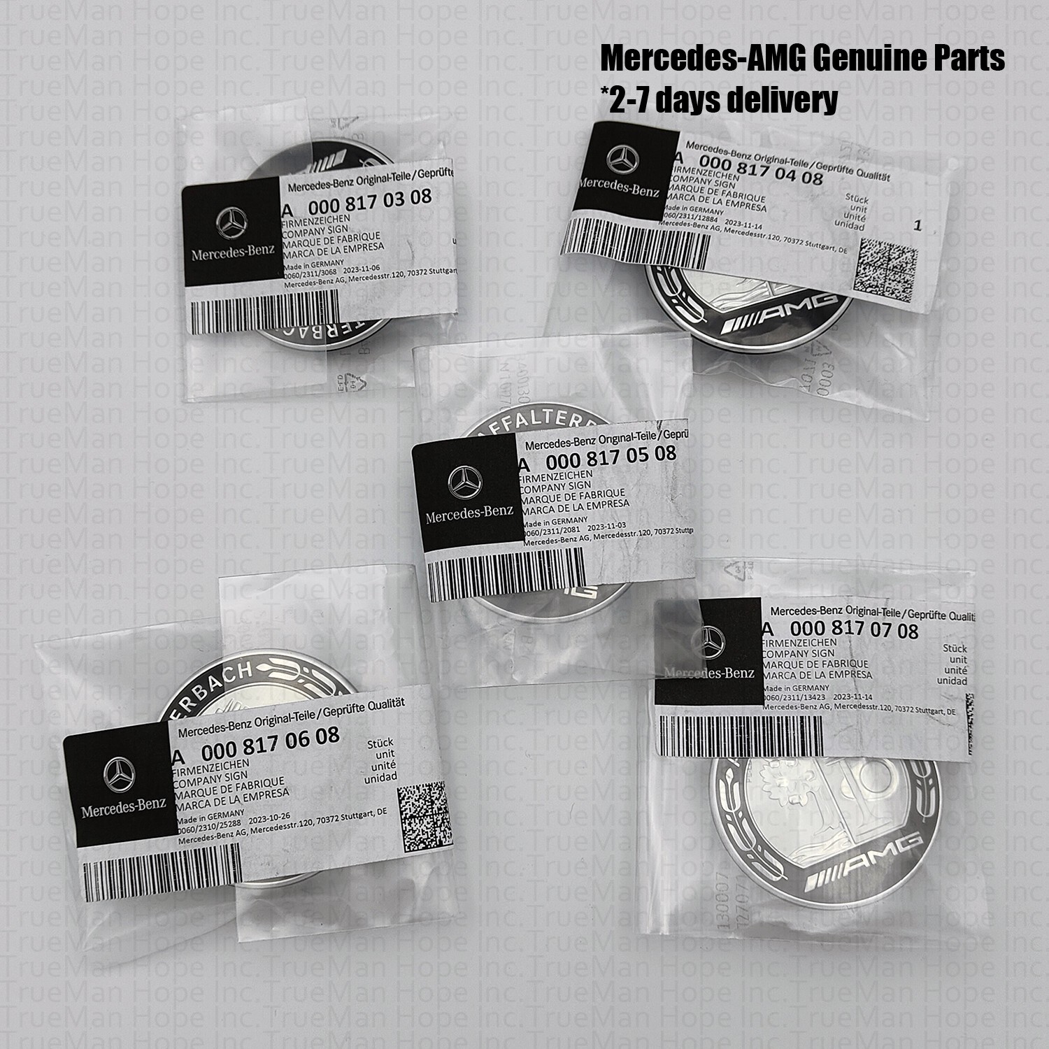 Genuine Mercedes-AMG Affalterbach 223 Engine Hood Emblem / Badge 0008170608 | eBay