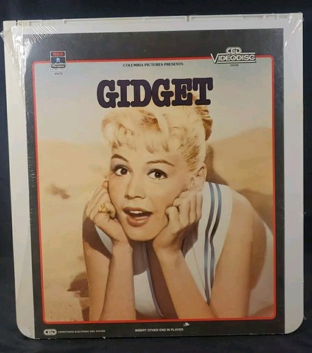 Sealed Selectavision CED Disc Gidget RCA Columbia Pictures 1985 VERY ...