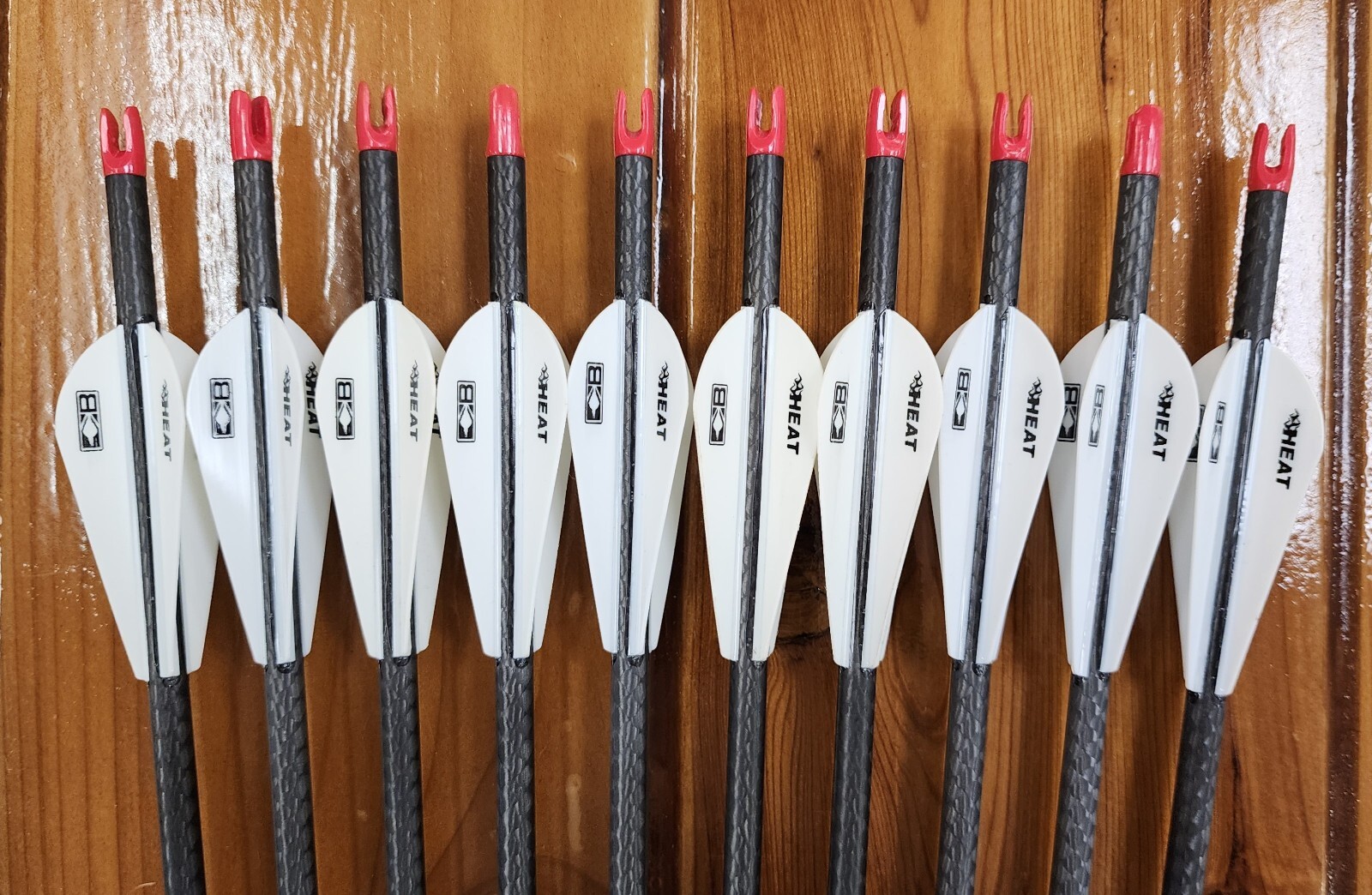 10 - Victory RIP TKO Gamer 250 26 1/2", 4 fletched Heat Vanes | eBay