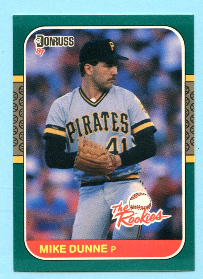 1987 Donruss Rookies # 38 Mike Dunne -- Pirates | eBay