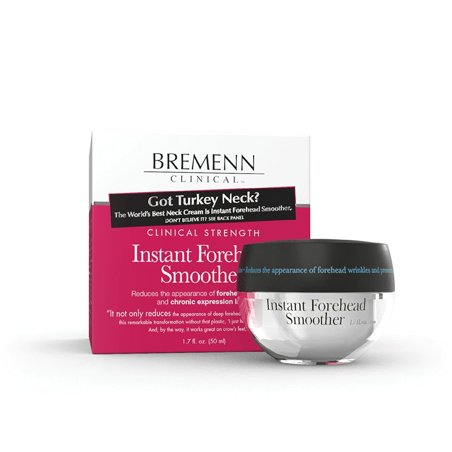 4021 Bremenn Clinical Instant Forehead Smoother- Cream Designed to ...