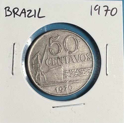 🇧🇷 BRAZIL 1970 50 centavos **Nice Coin** | eBay
