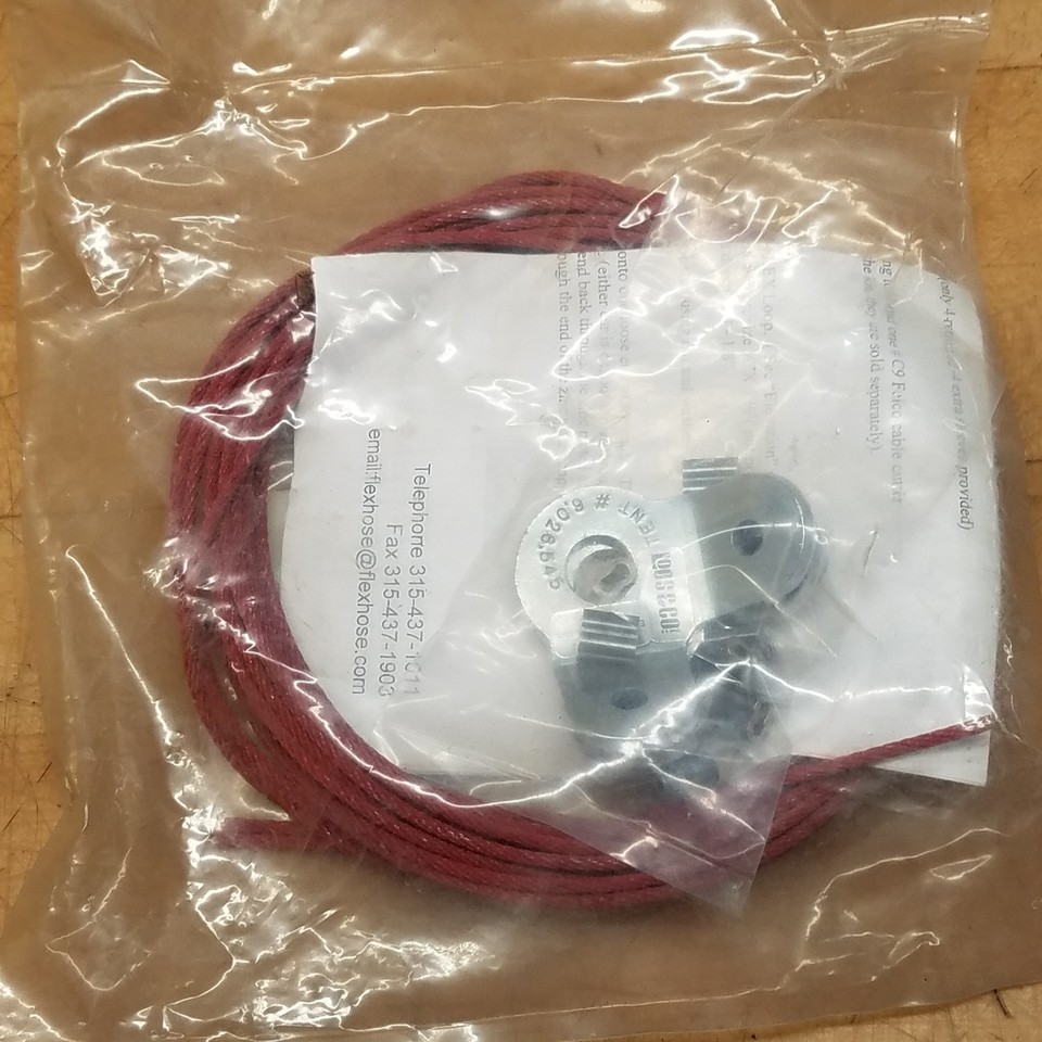 Flex-Hose Co FH12-B Tri-Flex Loop, Hanger Assembly Kit, red 1/2" Thru 8 ...