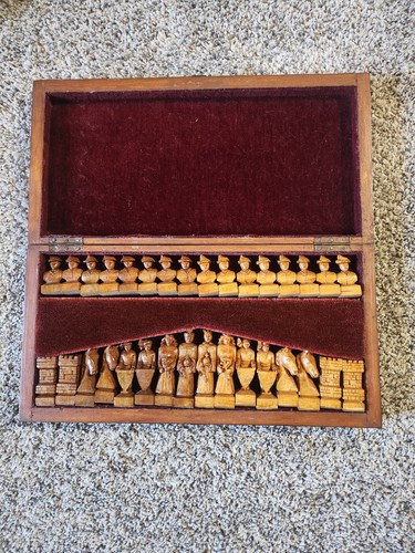 WWII Dachau concentration camp Chess Set-Handmade with documentation ...