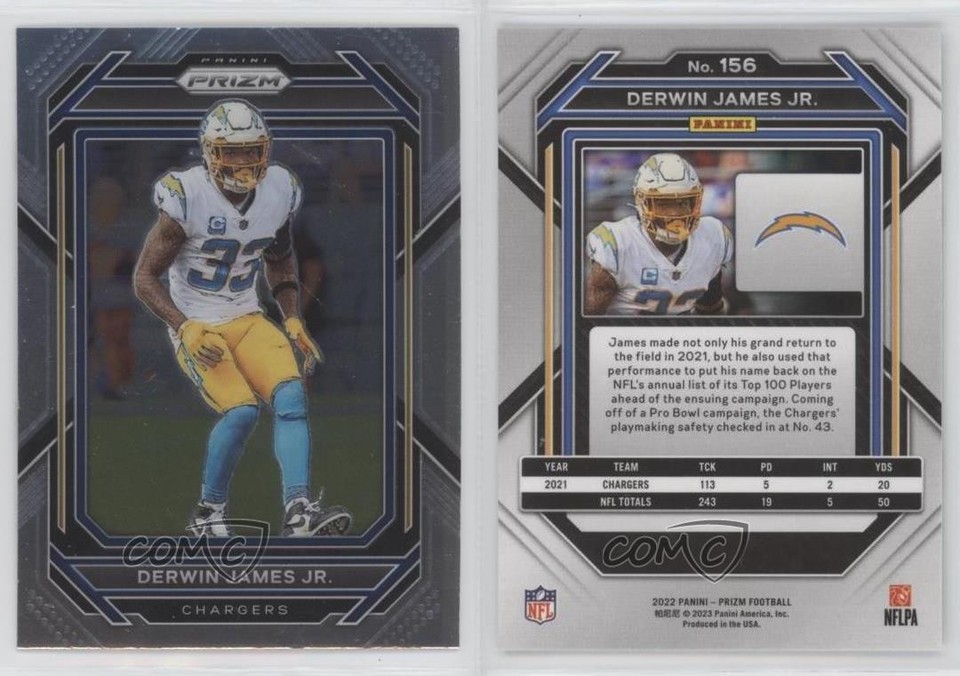 2022 Panini Prizm Derwin James Jr #156 0h3v | eBay