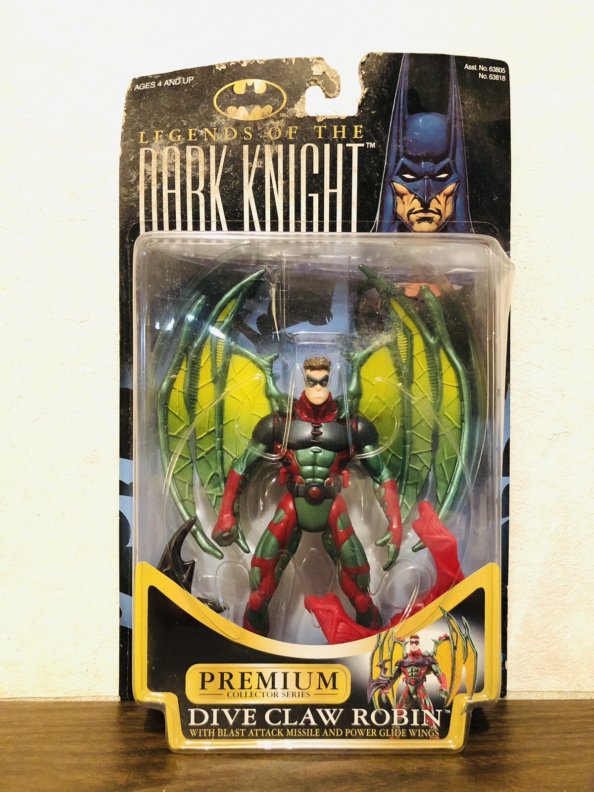 Vintage Original Legends Of The Dark Knight Dive Claw Robin 1996 ...