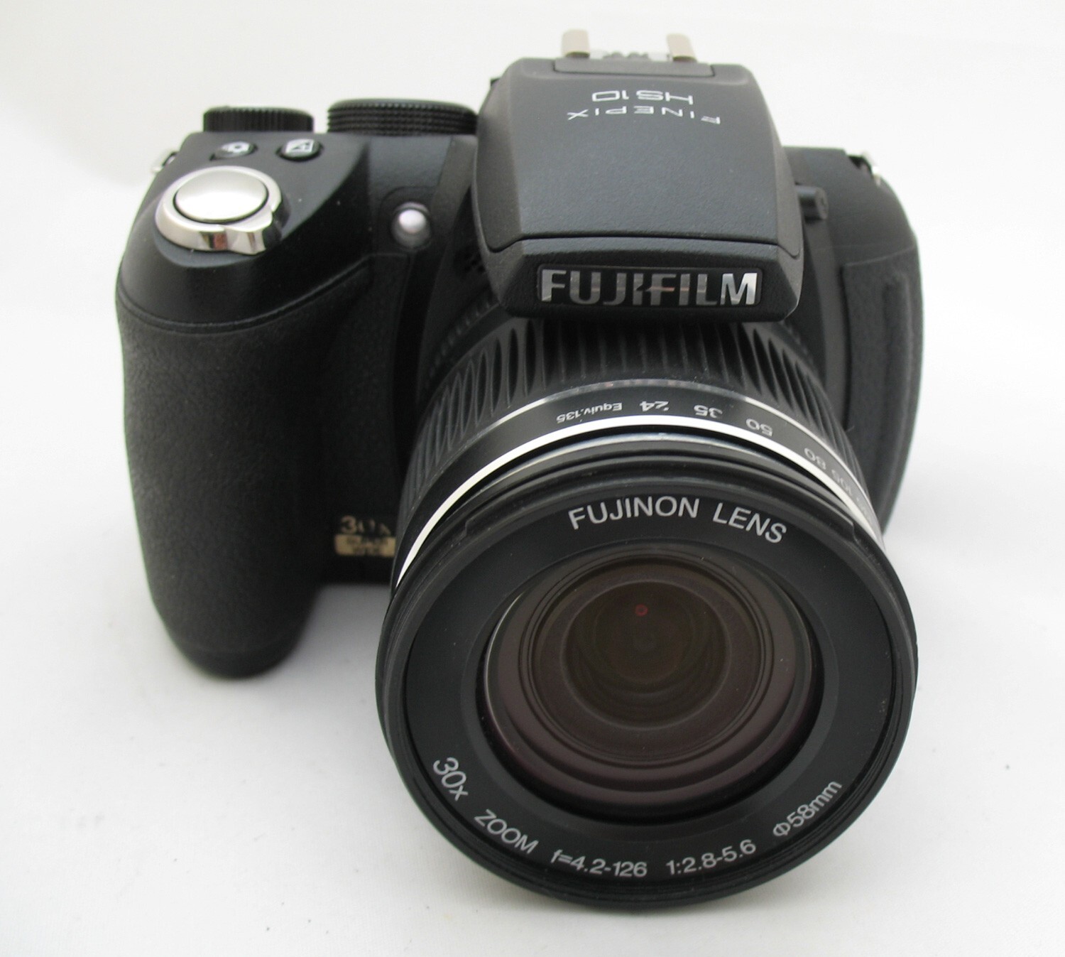 Fuji FinePix D-SLR style HS10 Bridge Camera 24-720mm 30x Zoom Lens +4GB ...