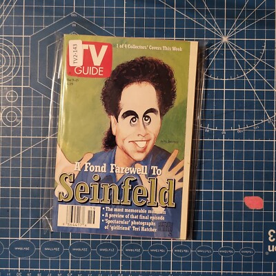 TV Guide Magazine May 9th 1998 Jerry Seinfeld TV2-143 | eBay