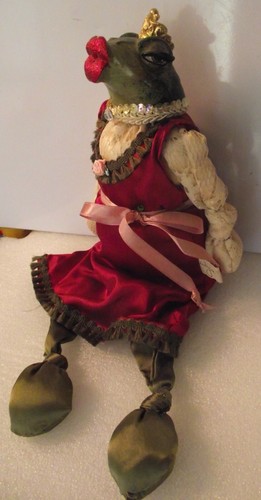 Wayne Kleski Katherine's Collection Queen FROG 15" Doll RARE HTF | eBay