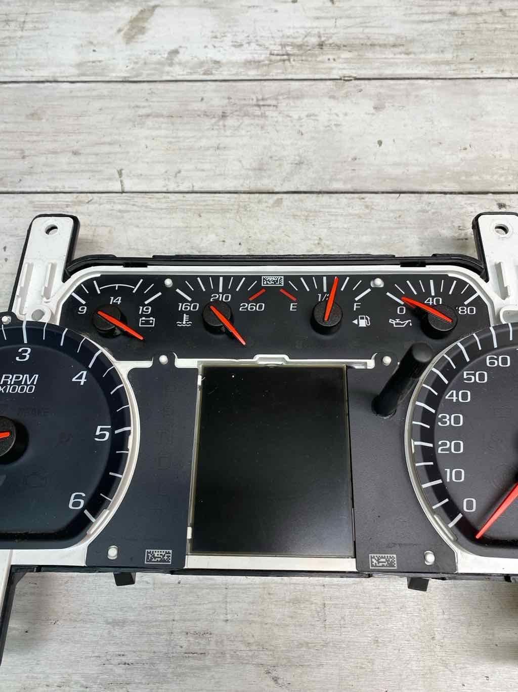 Chevrolet Silverado cluster speedometer 18 to 19 assy OEM mph us market ...