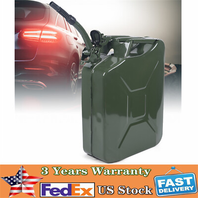5 Gallon Gas Can 20L Fuel Container Emergency Backup Diesel Tank | eBay