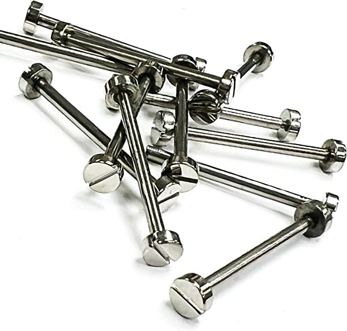 Watch Screw Lugs (Pins) Size (12mm to 40 mm) Thick 1.5mm for Steel ...